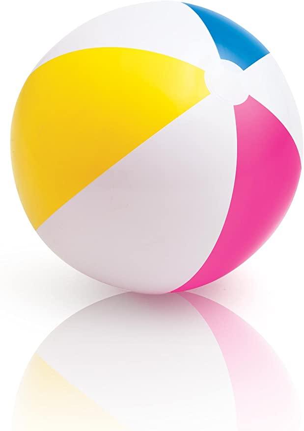 Intex 24 Inch Glossy Beach Ball - 593 | Zrafh Store KSA