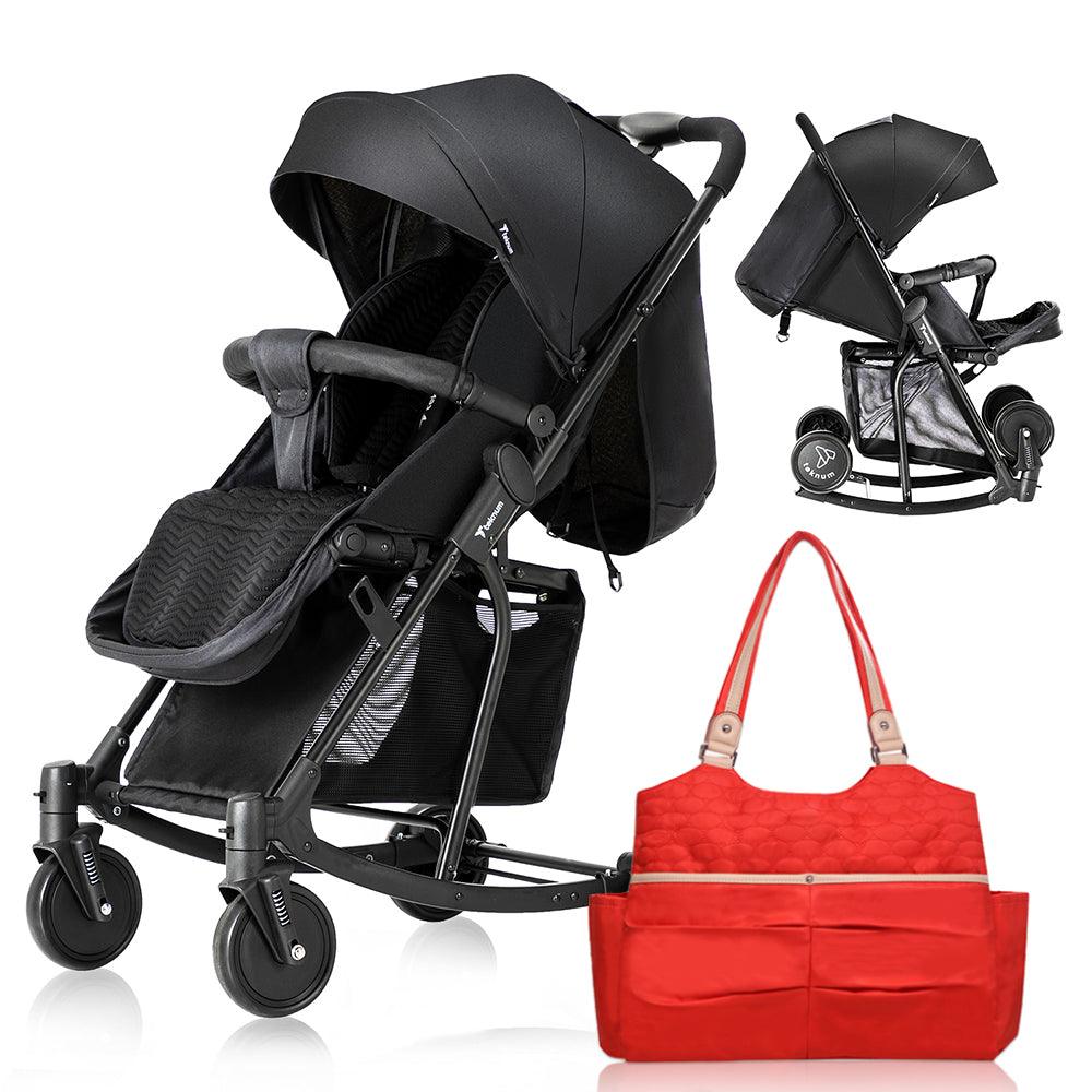 Contours Bitsy Compact Fold Stroller - Gray | Zrafh Store KSA