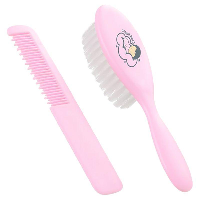 Amchi Baby Comb And Brush Set | Zrafh Store KSA