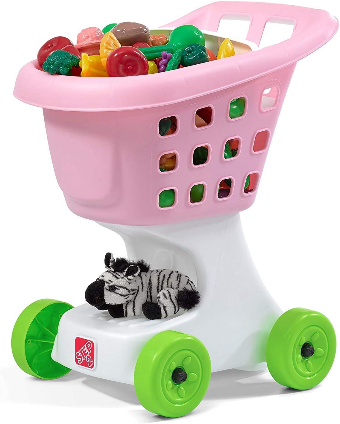 Step2 Kids Little Helper's Shopping Cart ,Pink , L 2+ Years