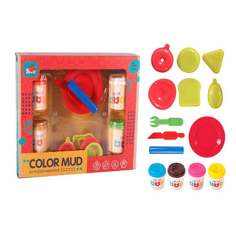 Family Center Dough Play Set 4Pcs - 23-2000300 | ZRAFH