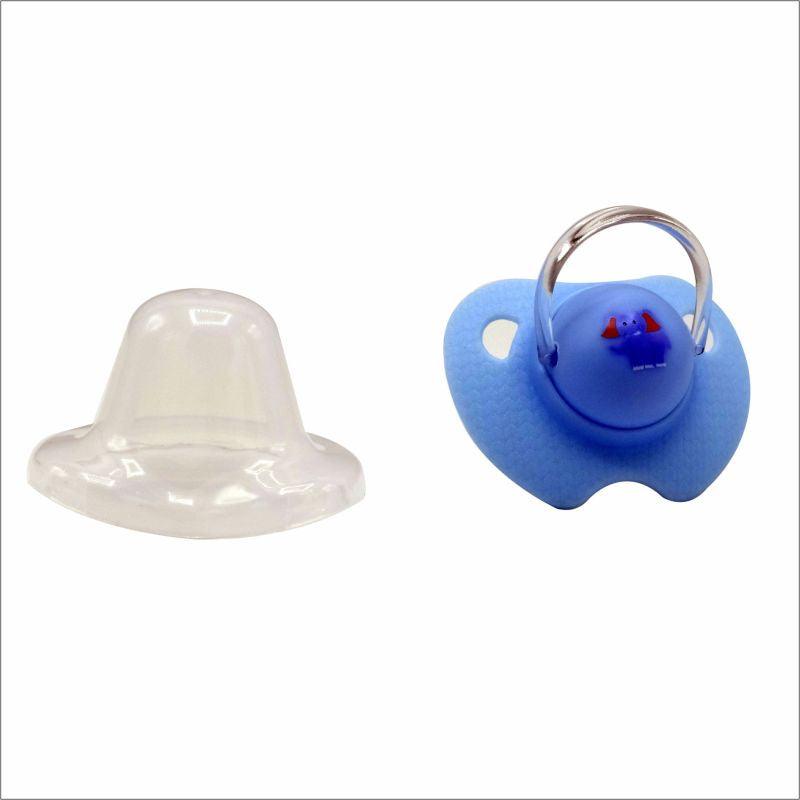 Luqu Pacifier Silicone Flat Head-6-M | Zrafh Store KSA